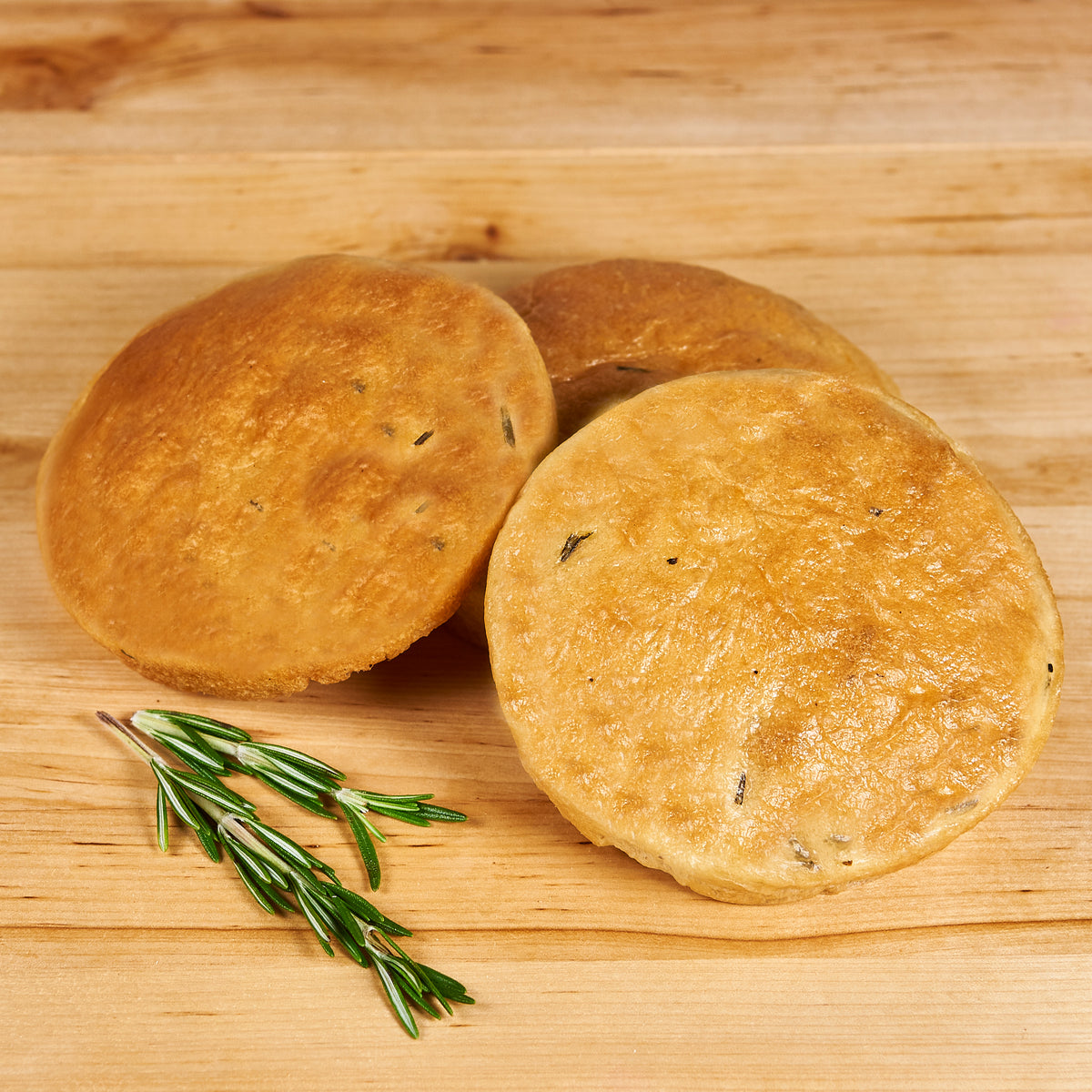 Rosemary Focaccia Individual Rounds (1/2 DZ) – NYC Bakery Direct